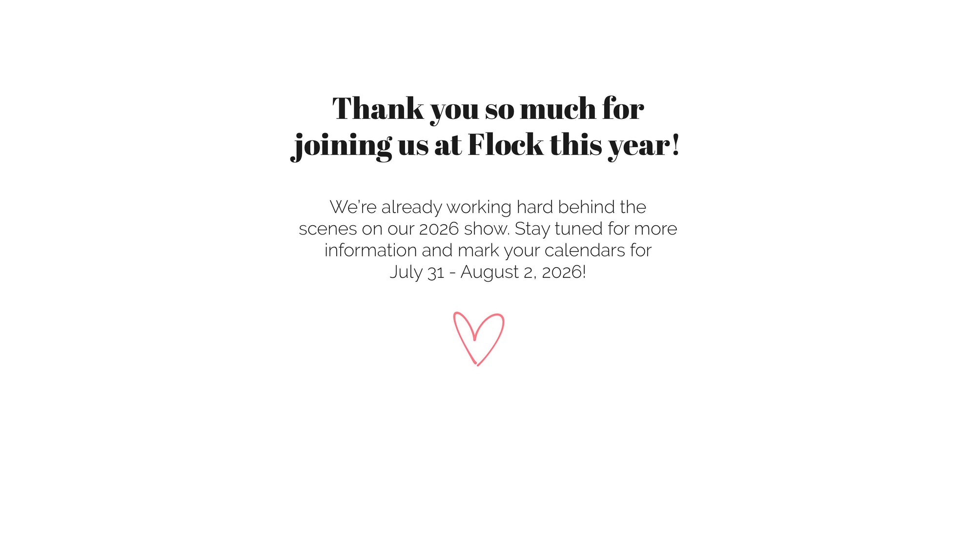 Flock Fiber Festival